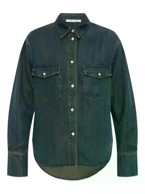 SAMSOE SAMSOE Denim Button-up Shirt