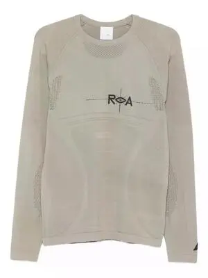 ROA Seamless Long-sleeve T-shirt - Grey