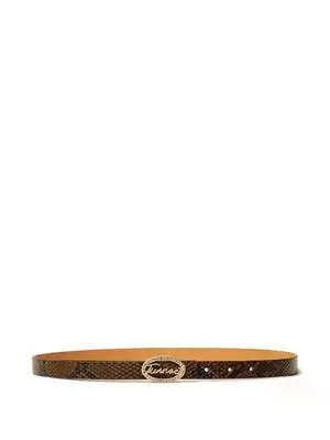 TWINSET Embellished Buckle Belt - Brown