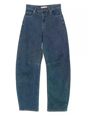 Self-portrait Button Detailed Jeans For Women