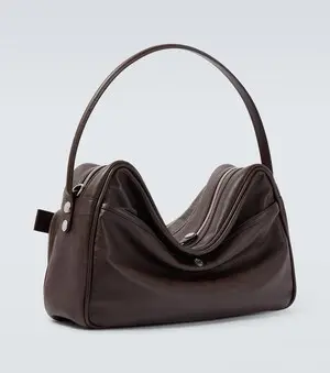 Acne Studios Camero Leather Shoulder Bag - Brown