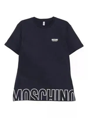 Moschino Logo-detail Cotton T-shirt
