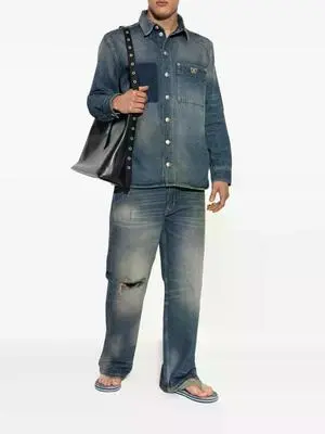 MISBHV Distressed Knee Jeans