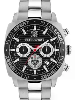 PLEIN SPORT Wildcat Chronograph Stainless Steel Watch - Silver