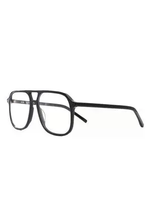 KALEOS Hernandez Square-frame Eyeglasses - Black