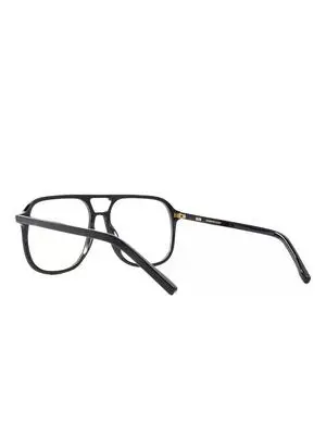 KALEOS Hernandez Square-frame Eyeglasses - Black