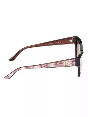 Guess Cat-eye Sunglasses With Tortoiseshell Effect - Red
