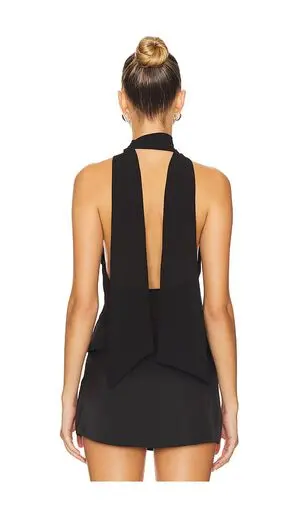 Majorelle Riviera Top In . Also - Black