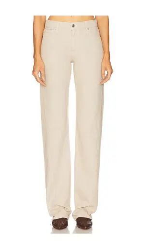 GRLFRND Graham Low Rise Straight Twisted Seam Jeans
