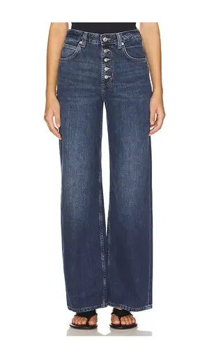 Free People X We The Free Nia Boyfriend Jean - Blue