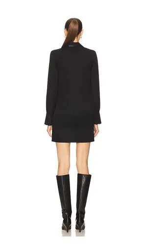Attico Mini Dress With Asymmetrical Hem