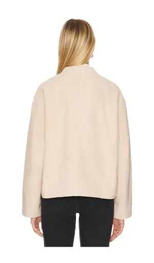 ELODIE THE LABEL Jules Half Coat - Beige