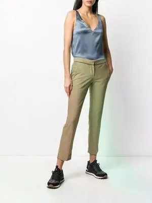 Brunello Cucinelli Sleeveless Metallic Blouse