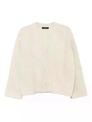 JOSEPH Ribbed Button Cardigan