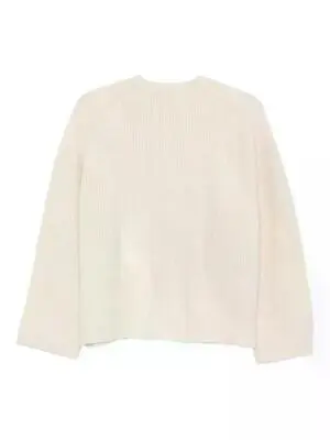 JOSEPH Ribbed Button Cardigan