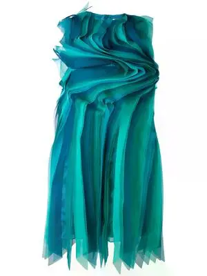 GIANLUCA CAPANNOLO Contoured Frill Dress