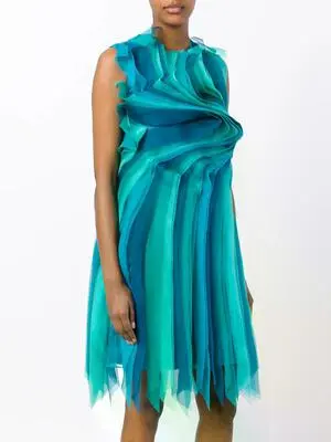 GIANLUCA CAPANNOLO Contoured Frill Dress