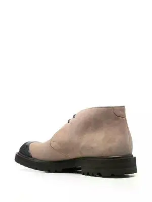 Kiton Suede Lace-up Desert Boots