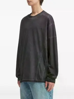 Izzue Long-sleeve Panelled T-shirt
