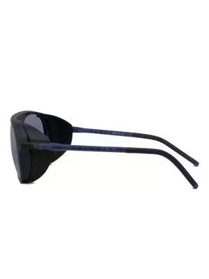Vuarnet Ice 01 Round-frame Shield Sunglasses - 91x