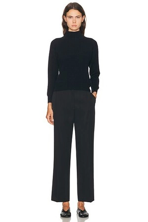 THE ROW Heta Wool Turtleneck Sweater
