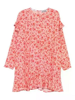 Essentiel Antwerp Floral Print Mini Dress - Pink