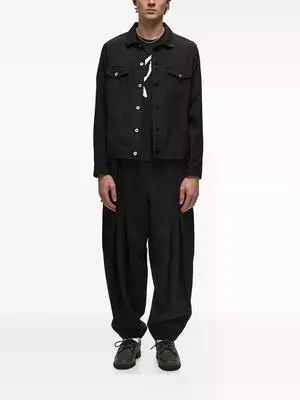 Comme Des Garçons Button-fastening Collared Jacket