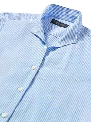Brooks Brothers Stand-collar Striped Shirt