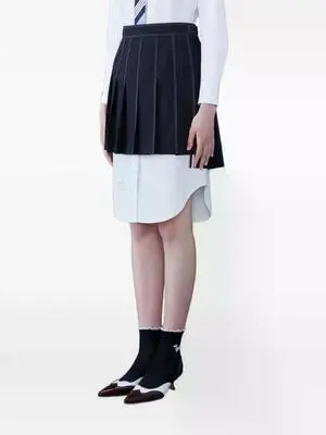 Thom Browne Pleated Mini Skirt