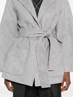 Fabiana Filippi Hooded Belted Jacket