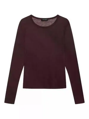 ANINE BING Sylvie Long-sleeve T-shirt - Brown
