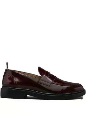 Thom Browne Penny Loafers - Red