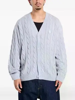 Carhartt Work In Progress Cable-knit Cardigan - Blue