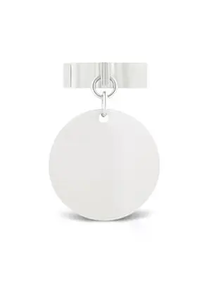 COURREGES Plated Brass Confetti Ring - Silver