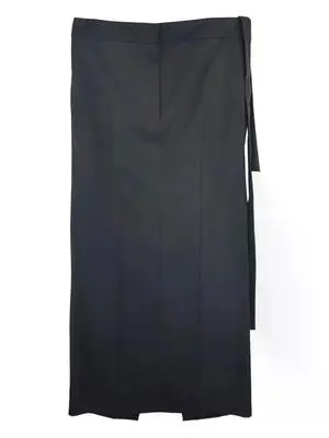 THE ROW Tie-detail Split Skirt