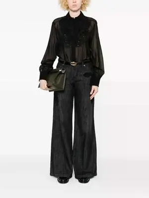 Ermanno Firenze Frill Shirts For Women