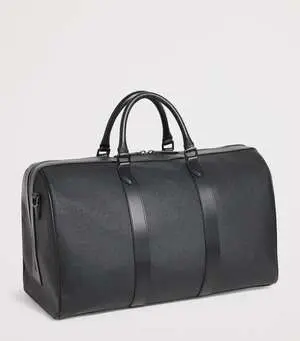Harrods Leather Holdall Bag