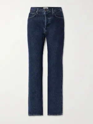 AGOLDE 90s Pinch Waist High-rise Straight-leg Jeans - Blue