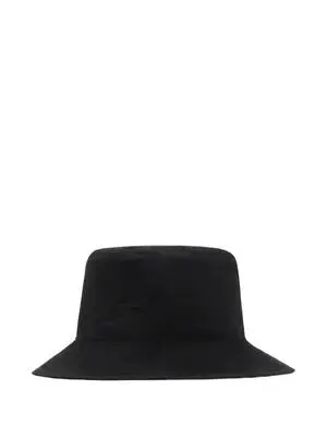 Burberry Reversible Gabardine Bucket Hat - Brown