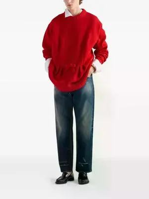 Prada Washed Five-pocket Jeans - Blue