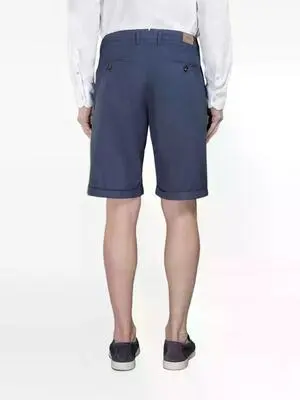 MOORER Pleated Tailored Shorts