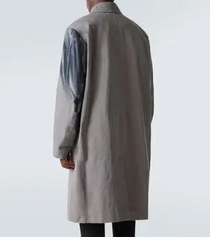 Dries Van Noten Randale Floral Cotton Trench Coat