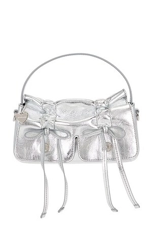 Acne Studios Multipocket Micro Bag In Metallic