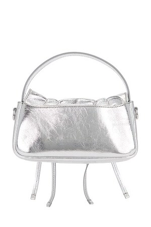 Acne Studios Multipocket Micro Bag In Metallic