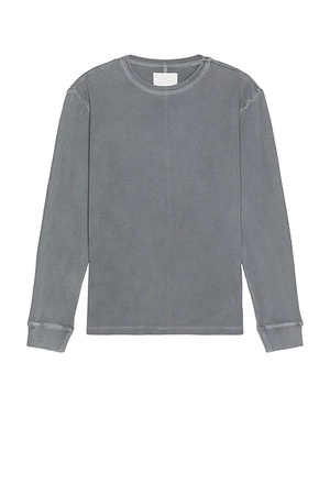 Citizens Of Humanity Waffle Crewneck Sweater - Grey