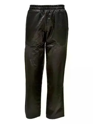 GIUSEPPE ZANOTTI Straight Leg Joggers - Black