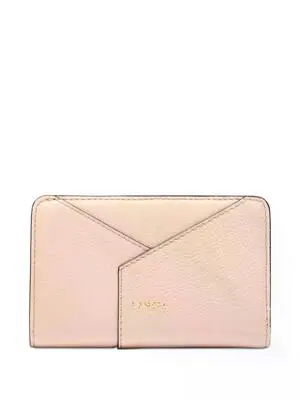 LANCEL Zipped Rectangular Wallet Neutrals
