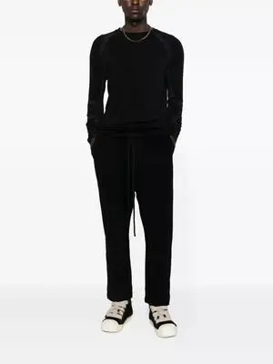 THOM KROM Panelled Long Sleeve Sweater