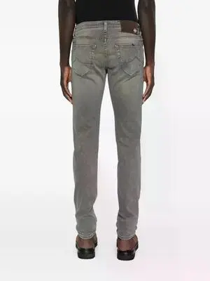 Jacob Cohen Distressed Cotton Jeans - Grey