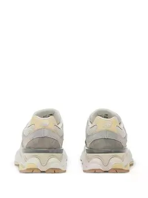 NEW BALANCE 9060 Mesh And Suede Sneakers - Grey
